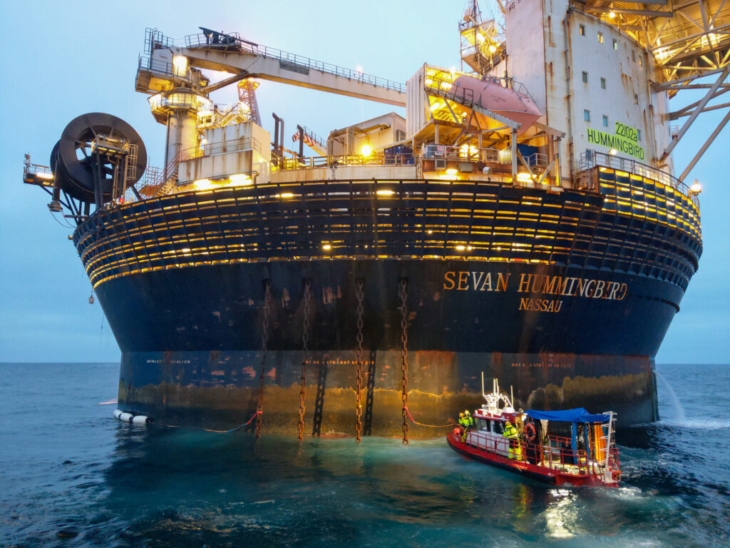 Hummingbird FPSO Thruster & ICCP Repair | SubseaPartner
